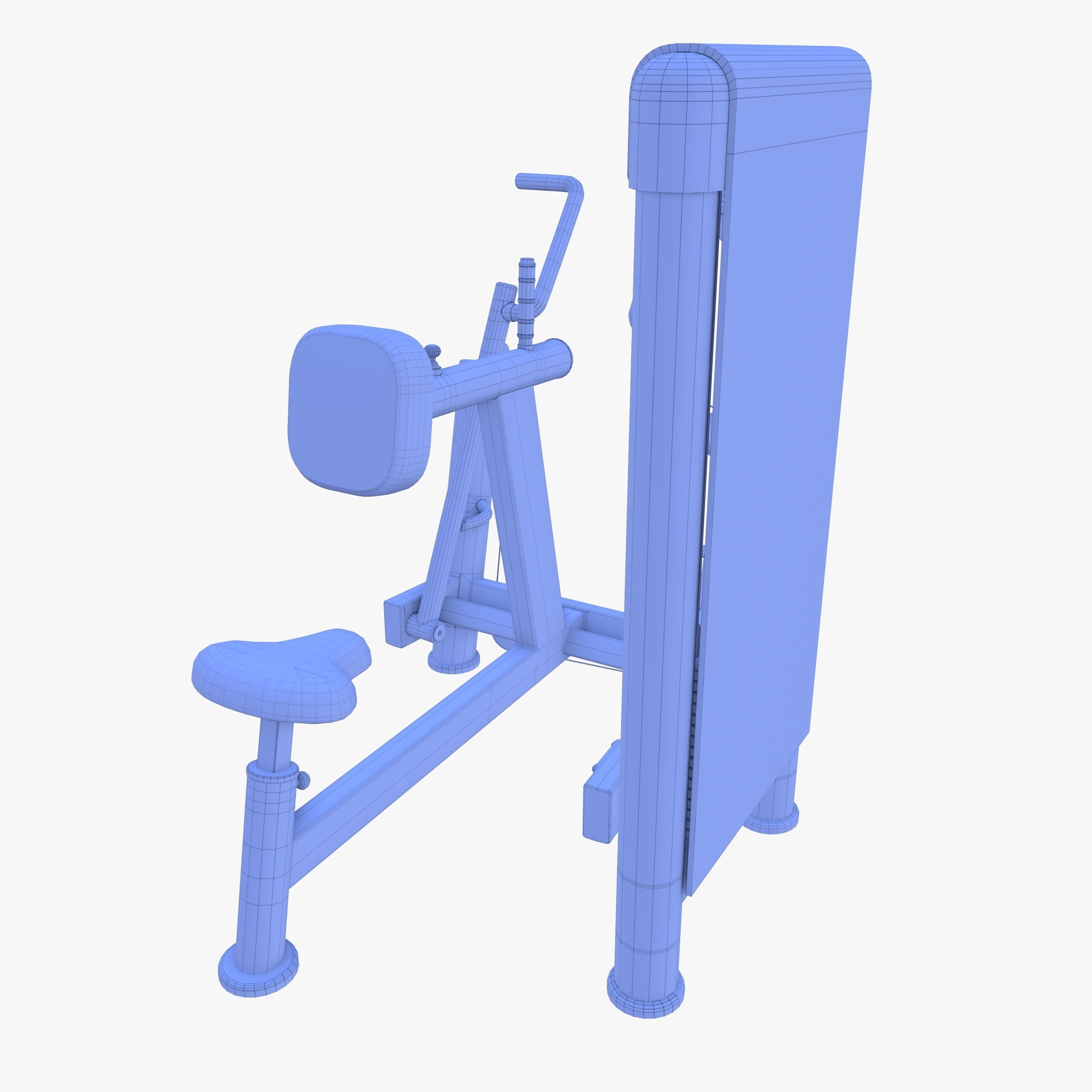 Rowing machine 3D model | CGTrader