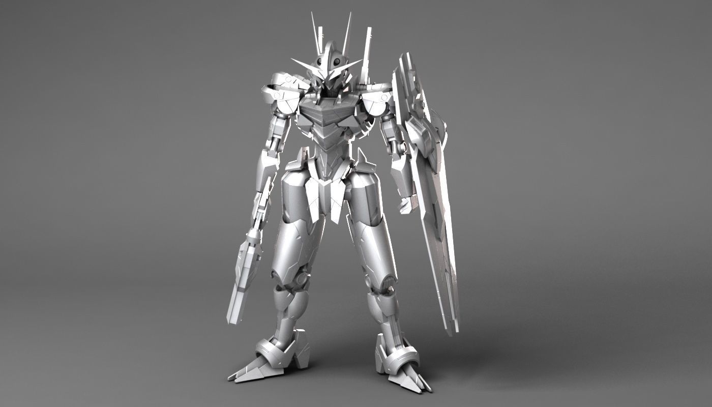 Gundam Aerial 3D model 3D printable | CGTrader