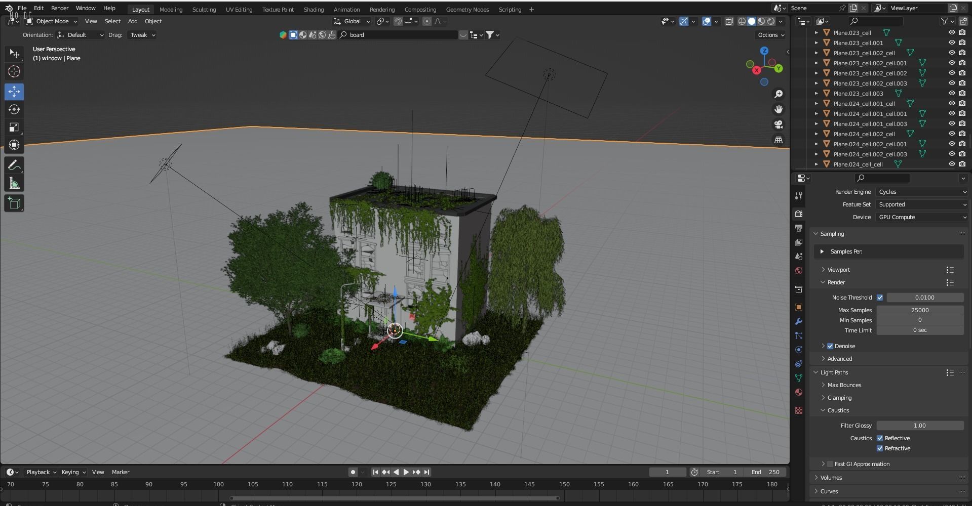 Post apocalyptic building 3D model | CGTrader