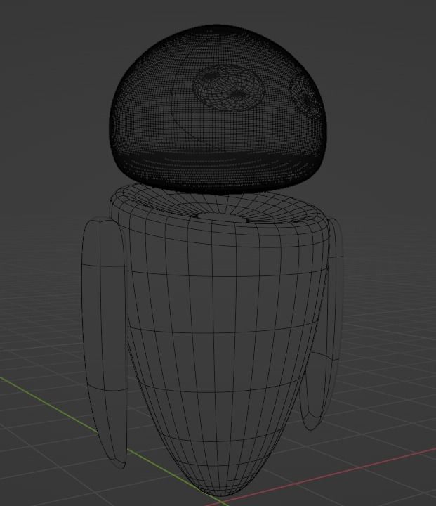 3D model Eva Robot 3D model VR / AR / low-poly | CGTrader