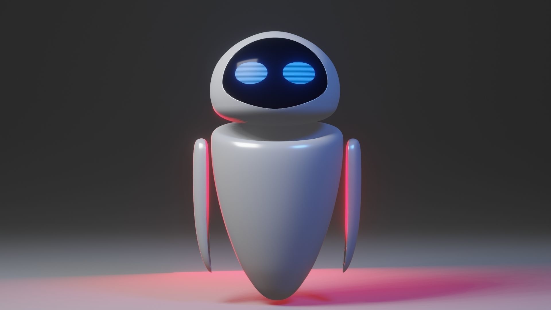 3D model Eva Robot 3D model VR / AR / low-poly | CGTrader