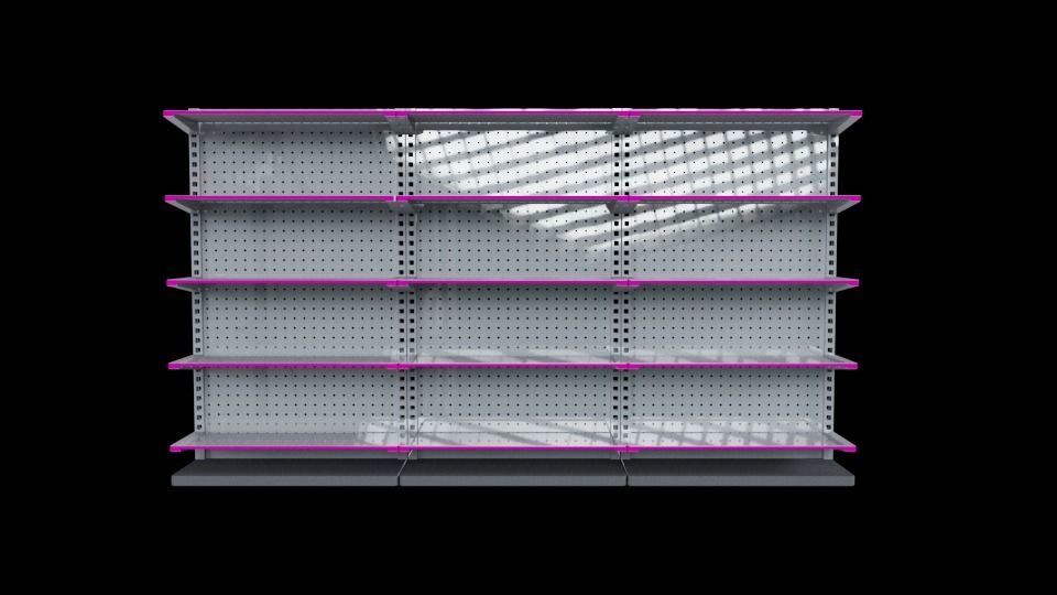 Metal Racks 3D model | CGTrader