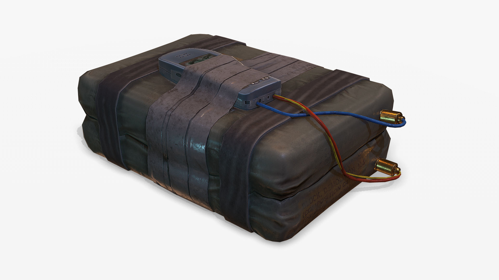 3D model C4 Explosive VR / AR / low-poly | CGTrader