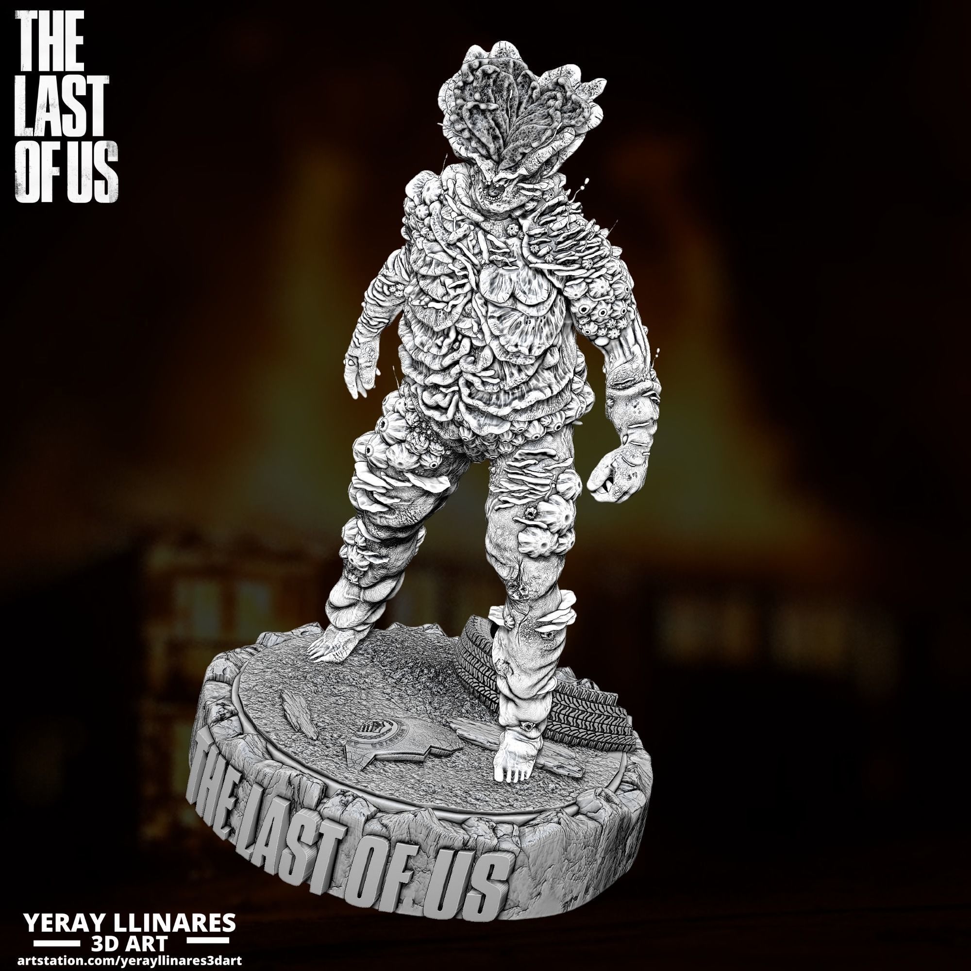 BLOATER FIGURE FROM THE LAST OF US 3D model 3D printable | CGTrader