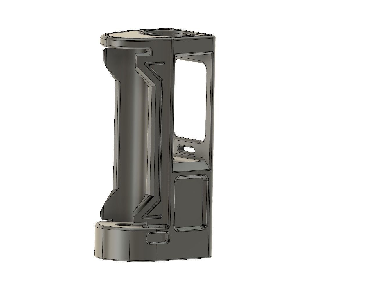 Boro mod with 18650 for Atom60 Chip Cthulhu aio rebox edition 3D model ...