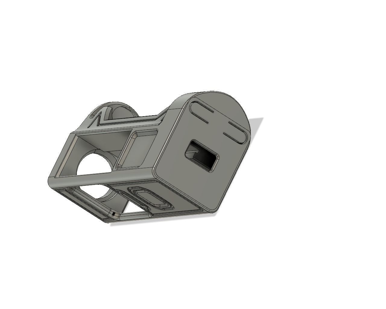 Boro mod with 18650 for Atom60 Chip Cthulhu aio rebox edition 3D model ...