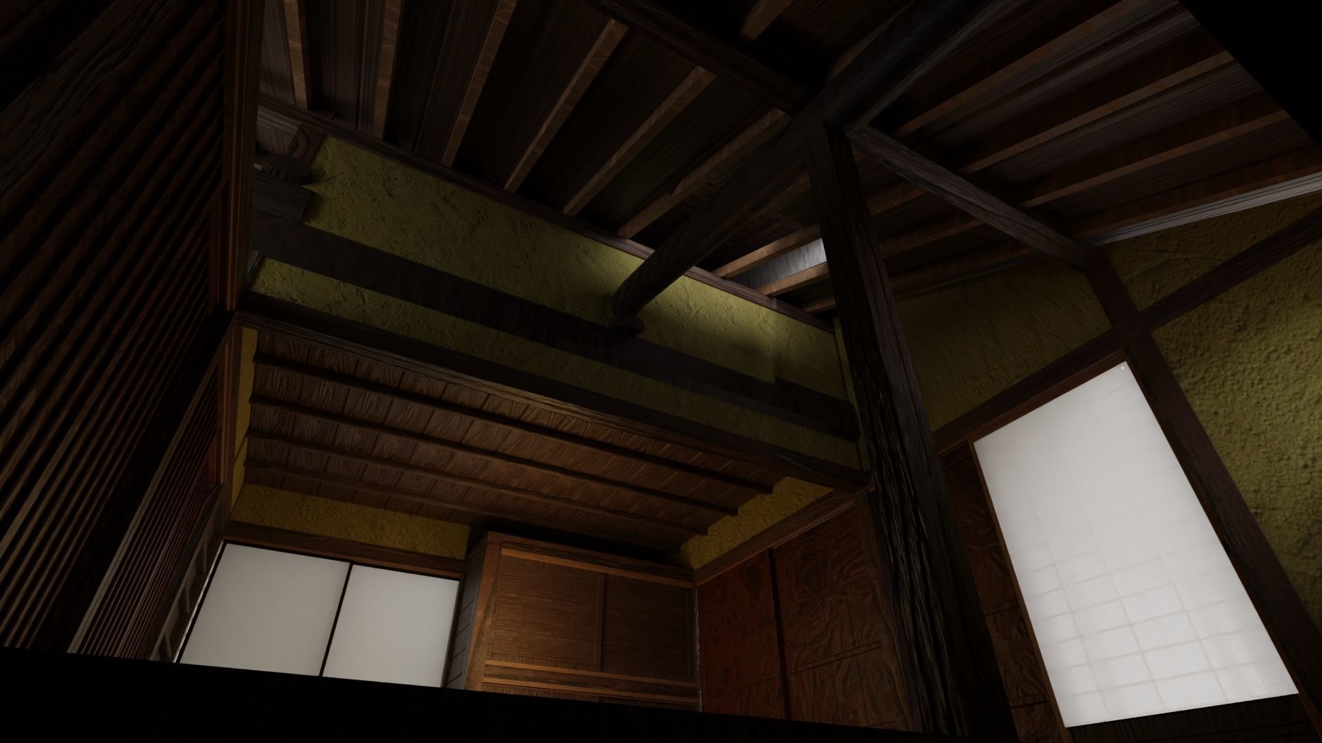Actual Samurai house 18C in Japan 3D model | CGTrader