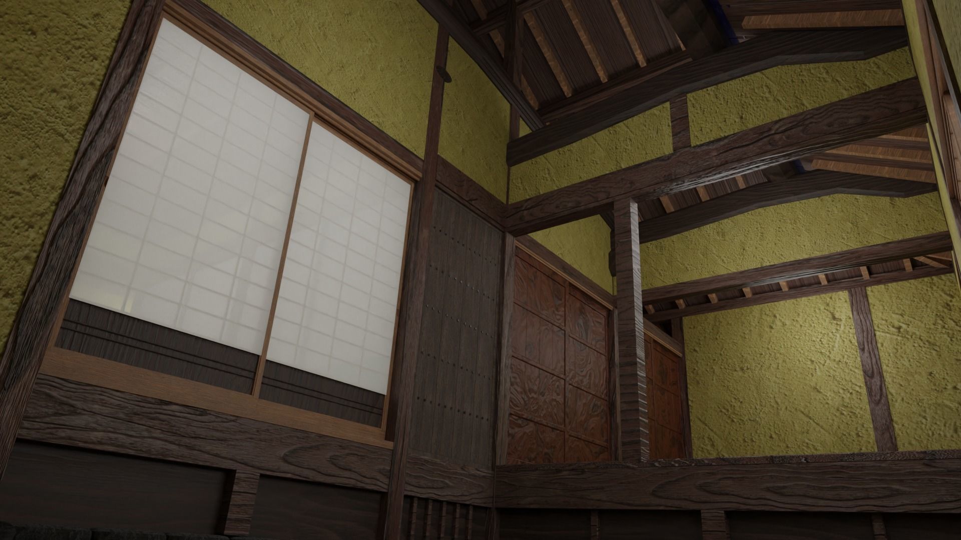 Actual Samurai house 18C in Japan 3D model | CGTrader