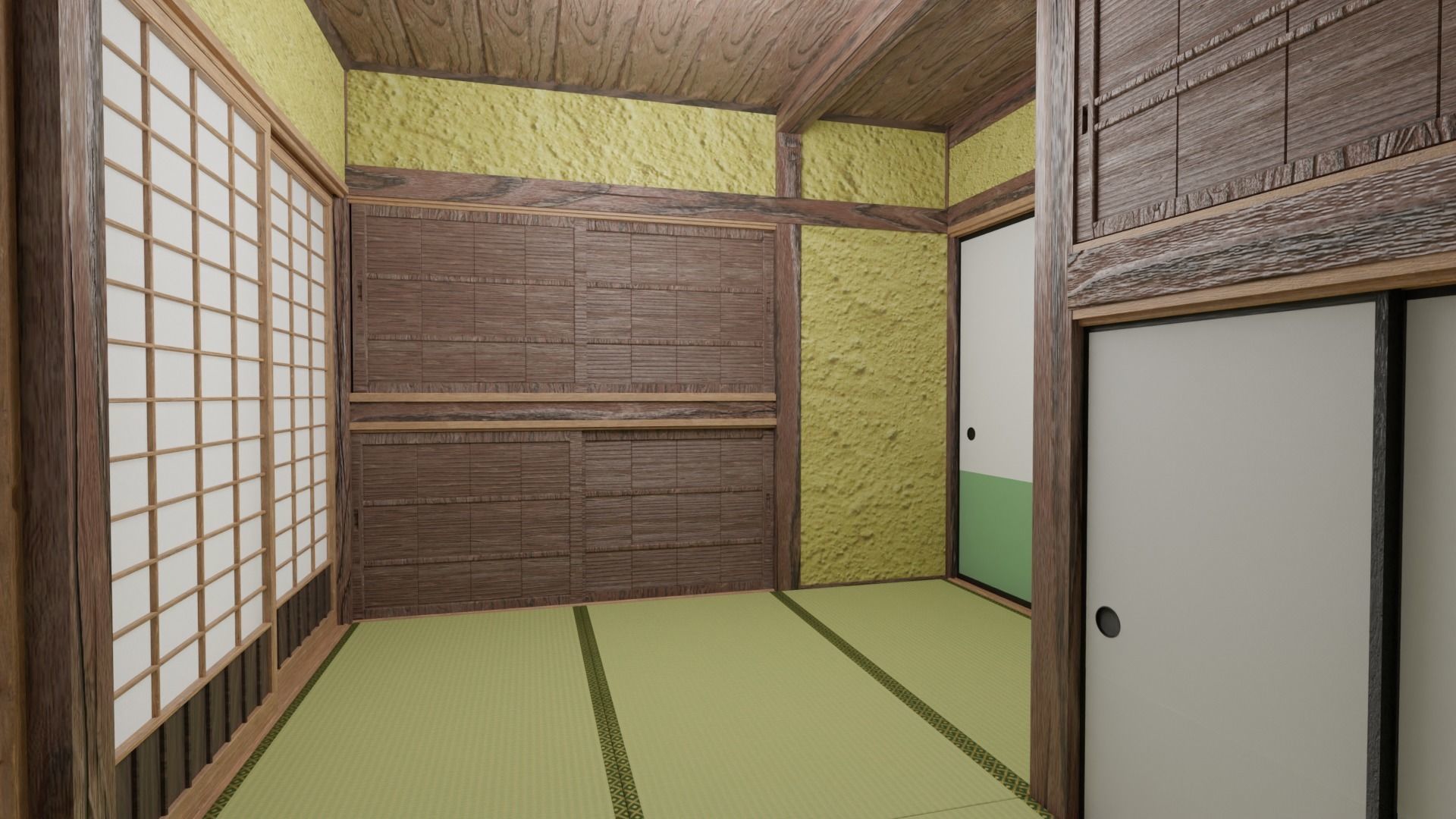Actual Samurai house 18C in Japan 3D model | CGTrader