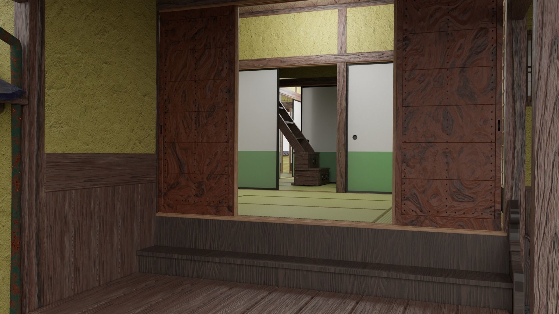Actual Samurai house 18C in Japan 3D model | CGTrader