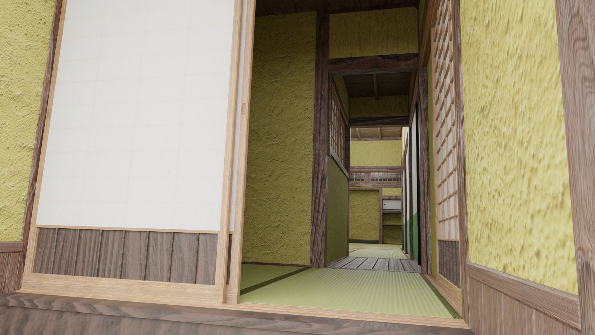 Actual Samurai house 18C in Japan 3D model | CGTrader