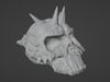 3D Sculpt Golden Demon Skull 3D model | CGTrader