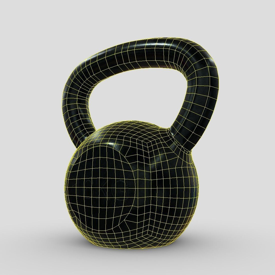3D model Kettlebell 2 VR / AR / low-poly | CGTrader