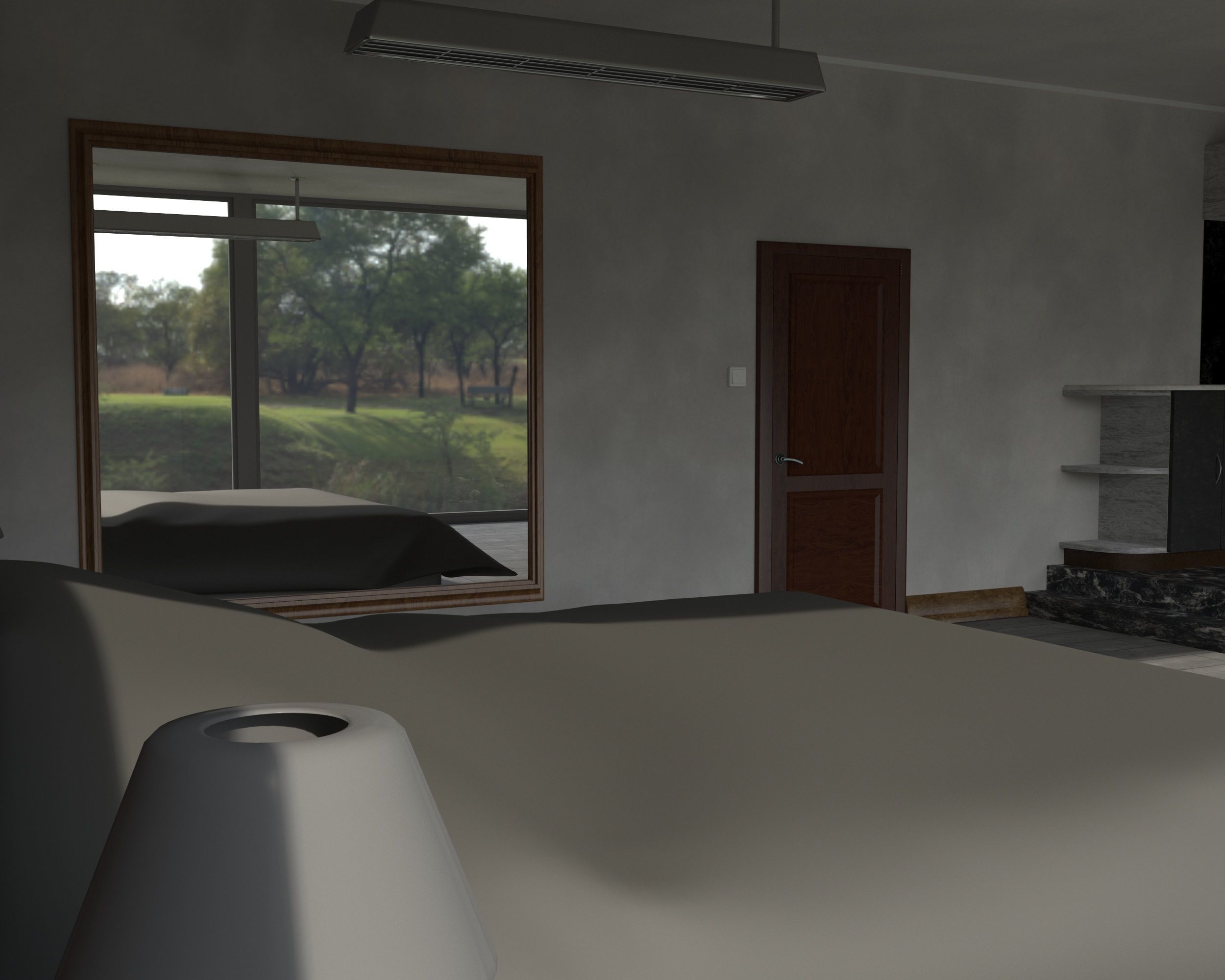 Interior Of A Small Apartment House 3D model | CGTrader