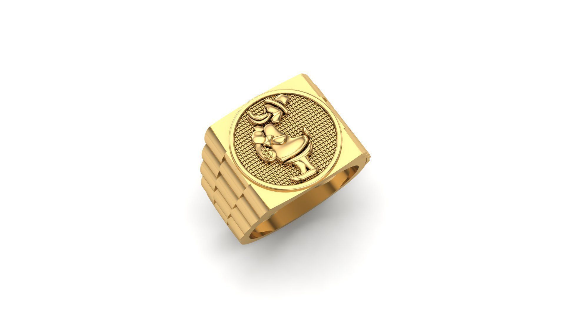 Anel Tio Patinhas 3D model 3D printable | CGTrader