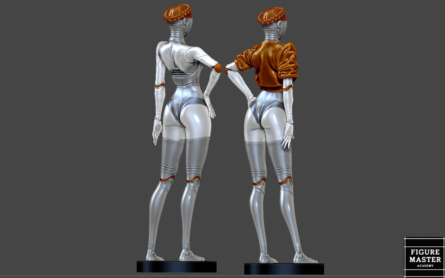 Atomic Heart Twins Robot Twin Humanoid 3d Print 3d Model 3d Printable