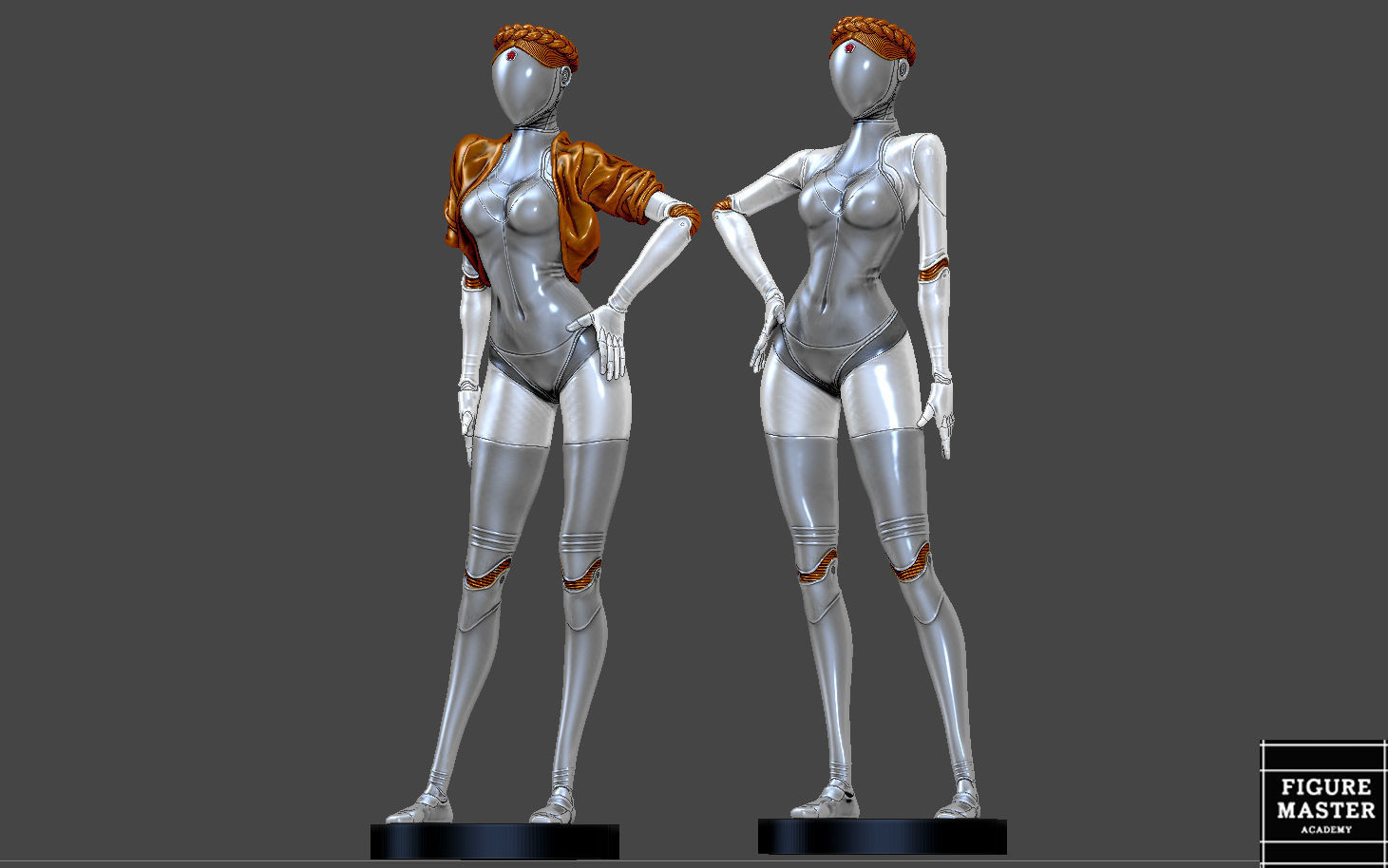 Atomic Heart Twins Robot Twin Humanoid 3d Print 3d Model 3d Printable
