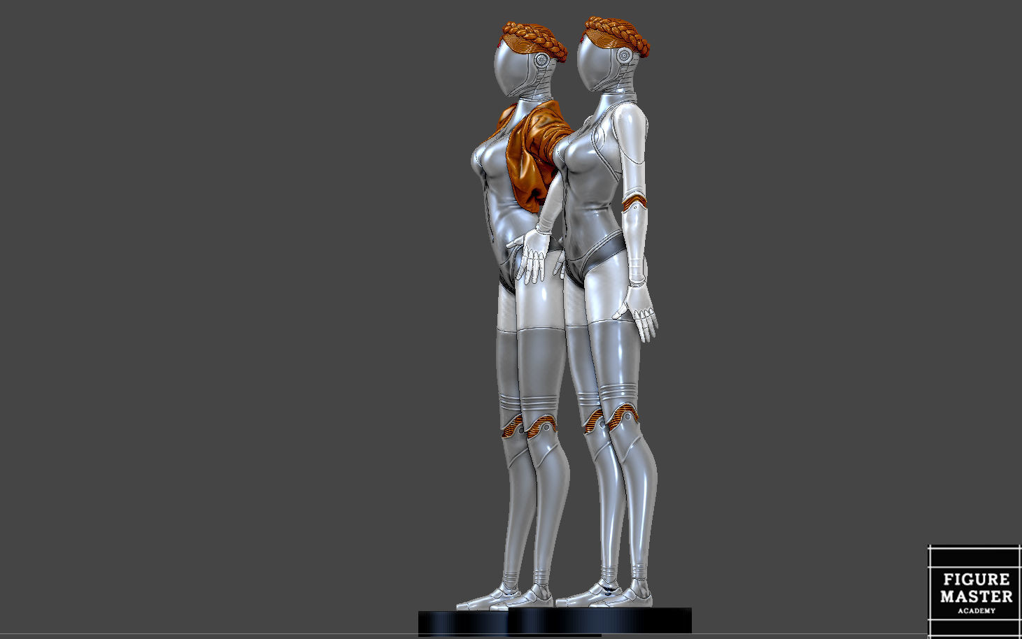 Atomic Heart Twins Robot Twin Humanoid 3d Print 3d Model 3d Printable