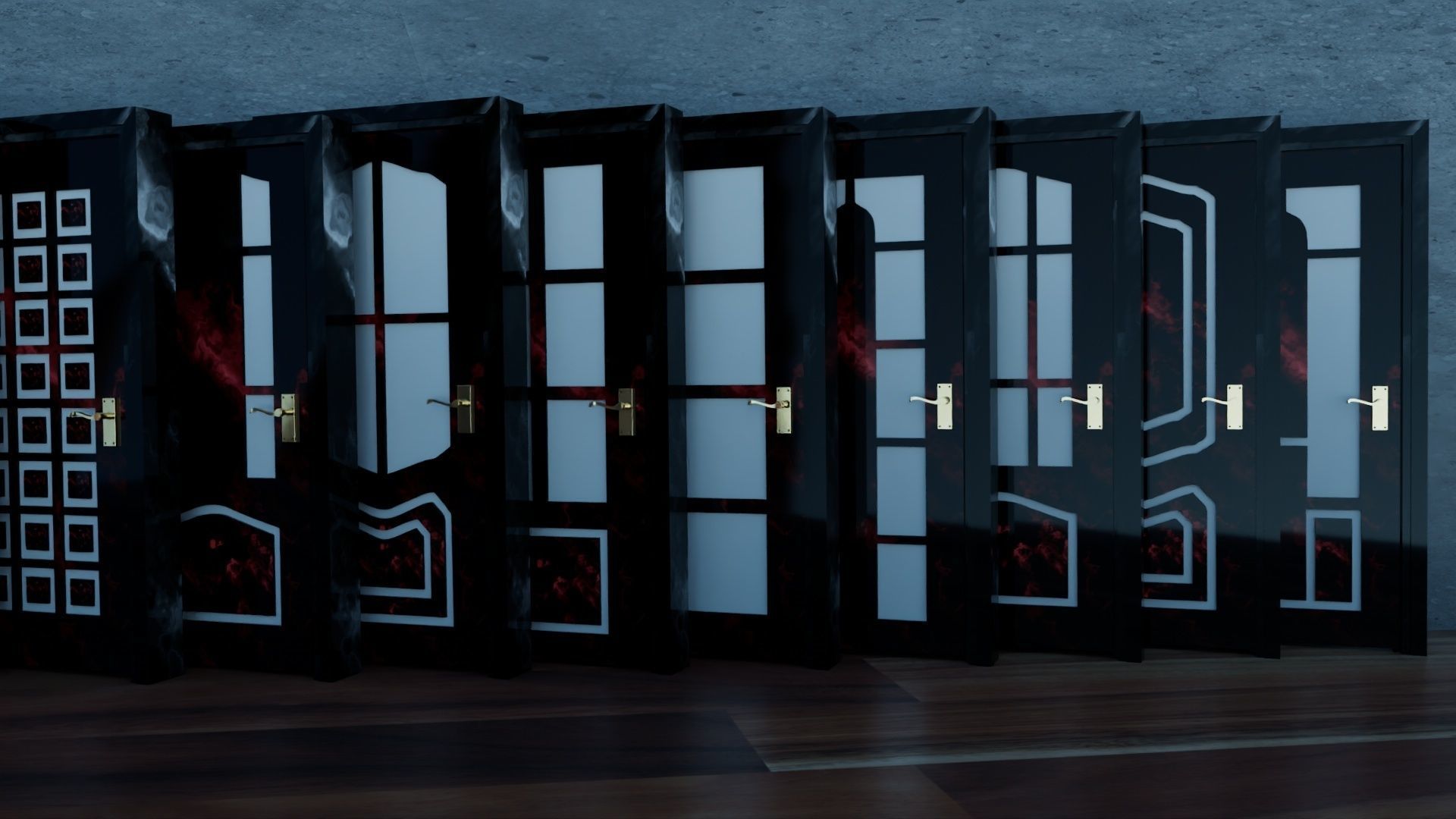 14 DOOR PACK 3D model | CGTrader