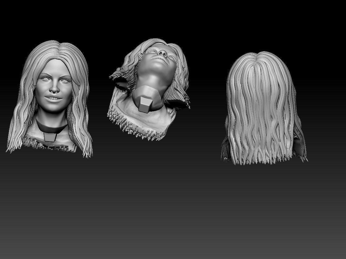 Baywatch Pamela Anderson 3D model 3D printable | CGTrader