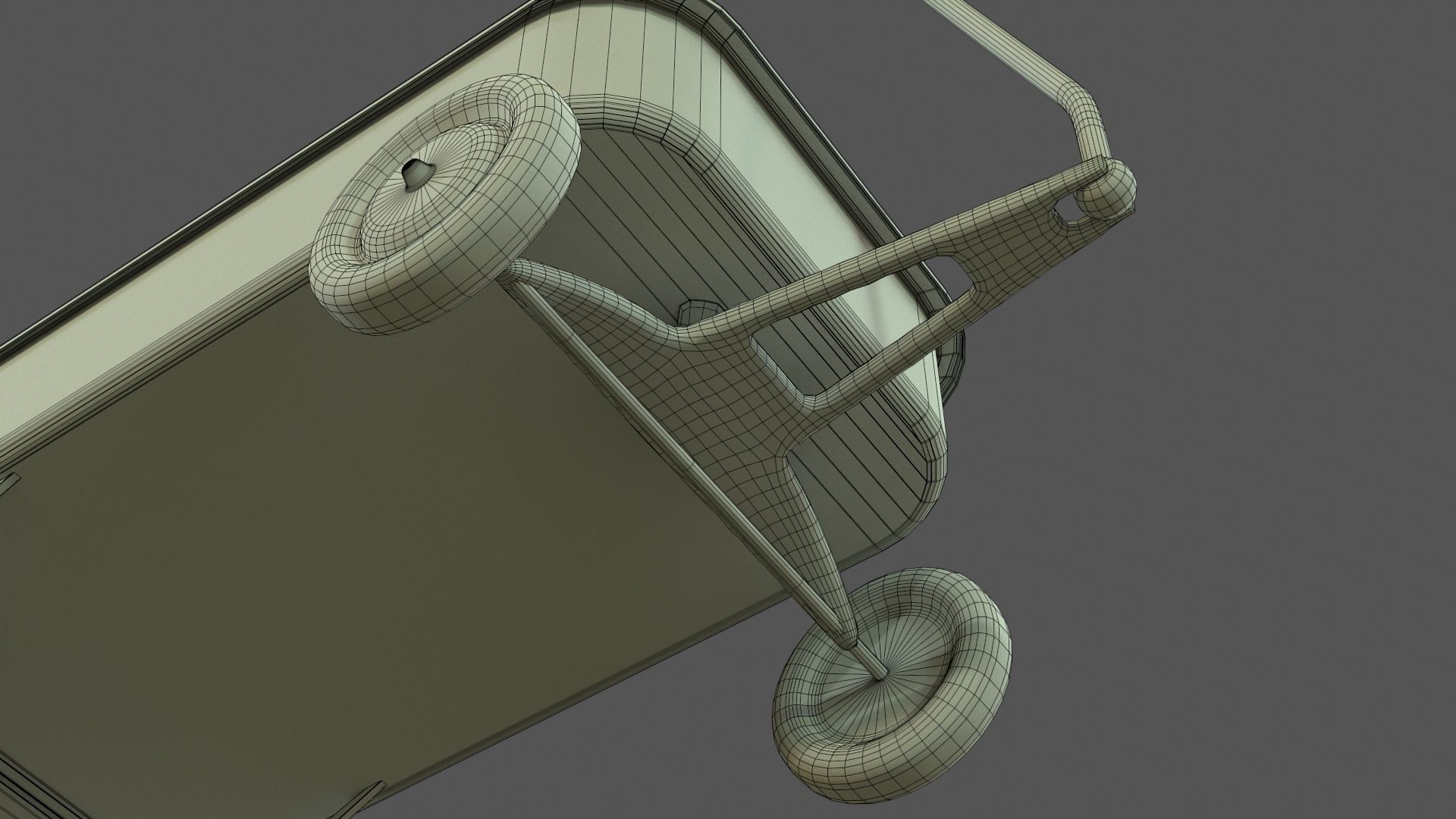 3D model Red Wagon VR / AR / low-poly | CGTrader