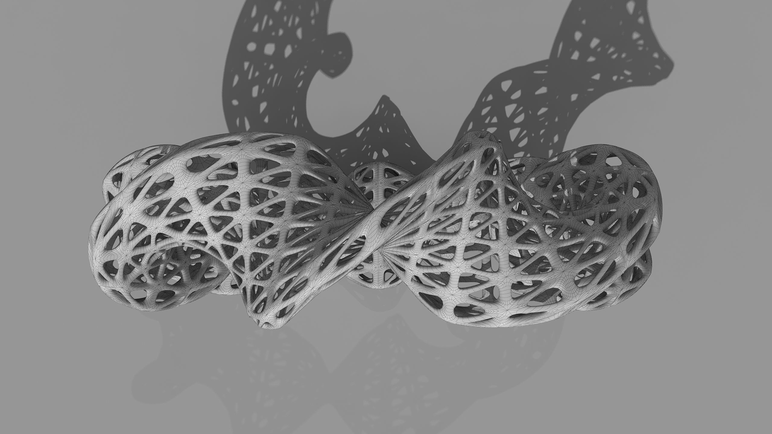 0111 - Organic Shape 3D model | CGTrader