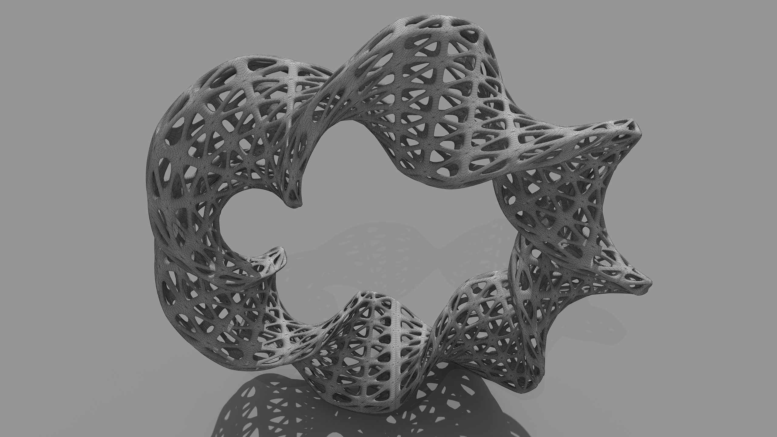 0111 - Organic Shape 3D model | CGTrader