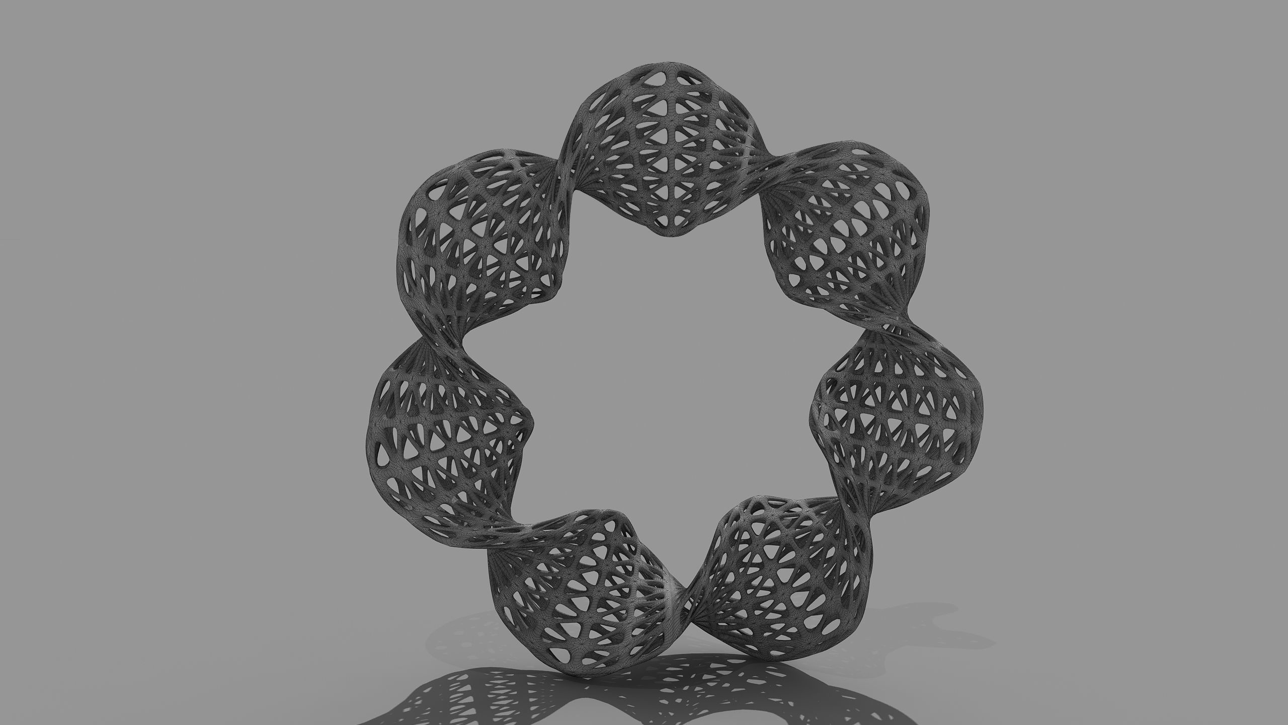 0111 - Organic Shape 3D model | CGTrader