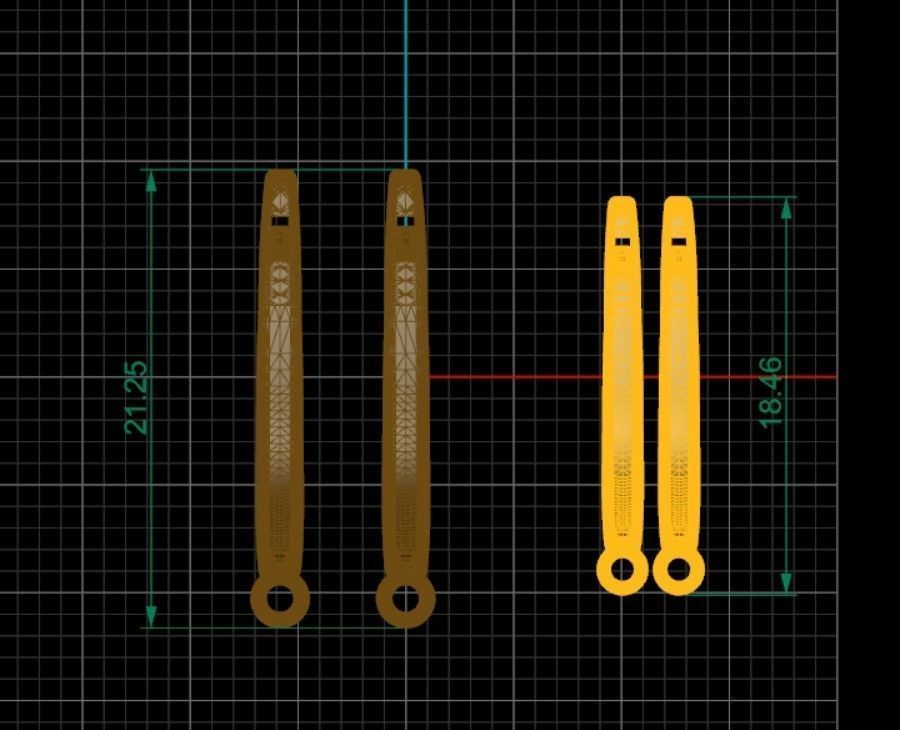 hinge and Lock 3D model 3D printable | CGTrader