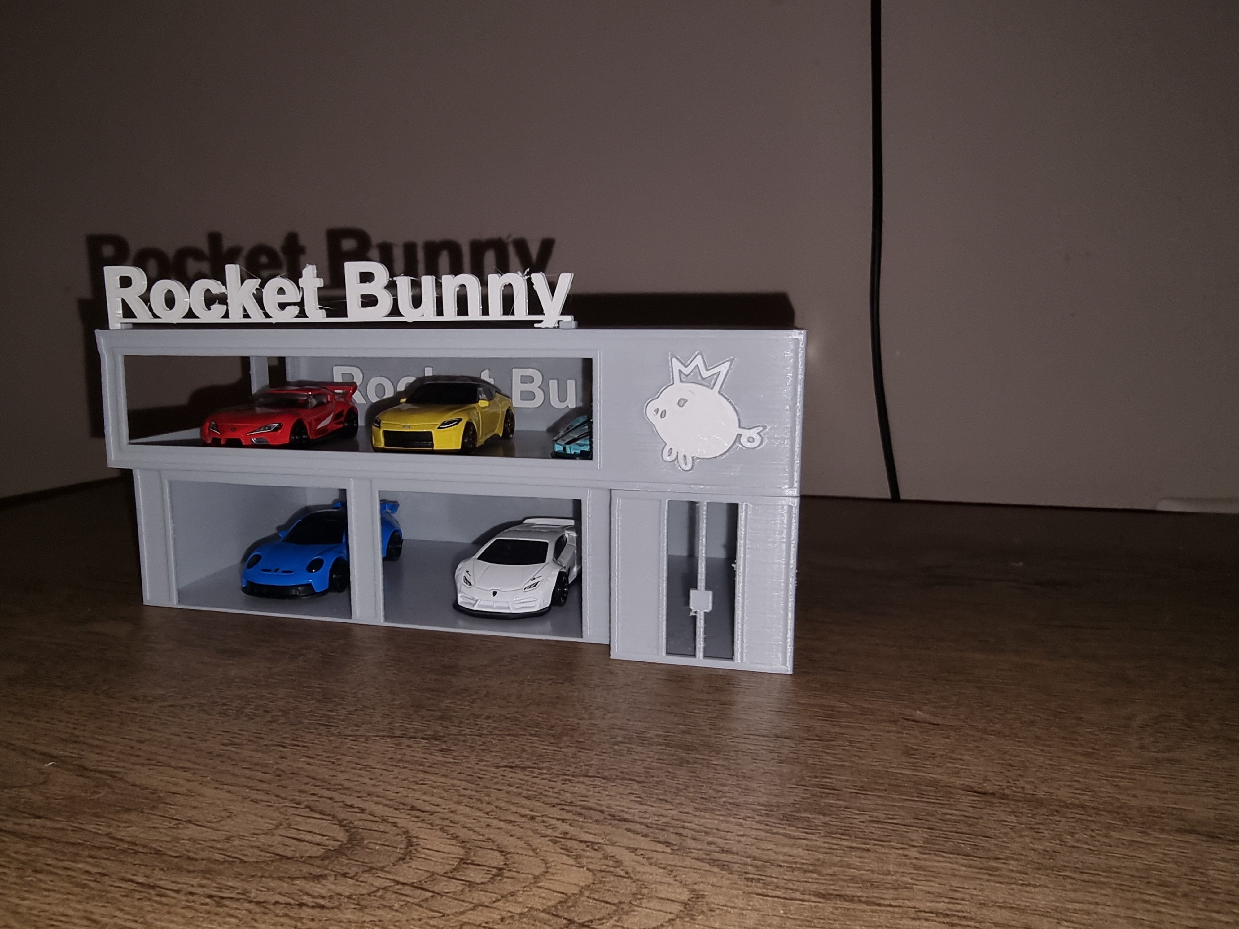 Rocket bunny diorama 1 64 3D model 3D printable | CGTrader