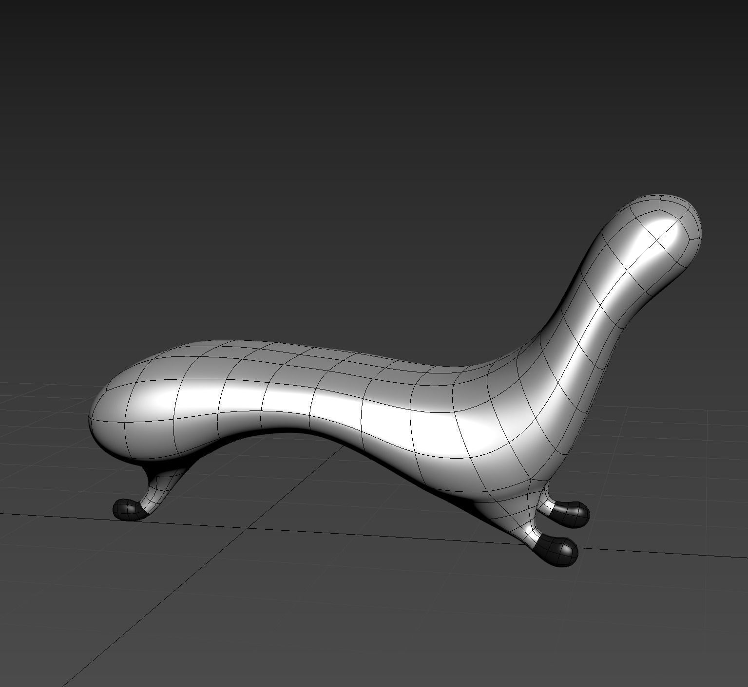 Lockheed lounge 3D model | CGTrader