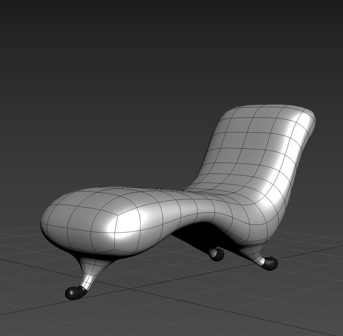 Lockheed lounge 3D model | CGTrader