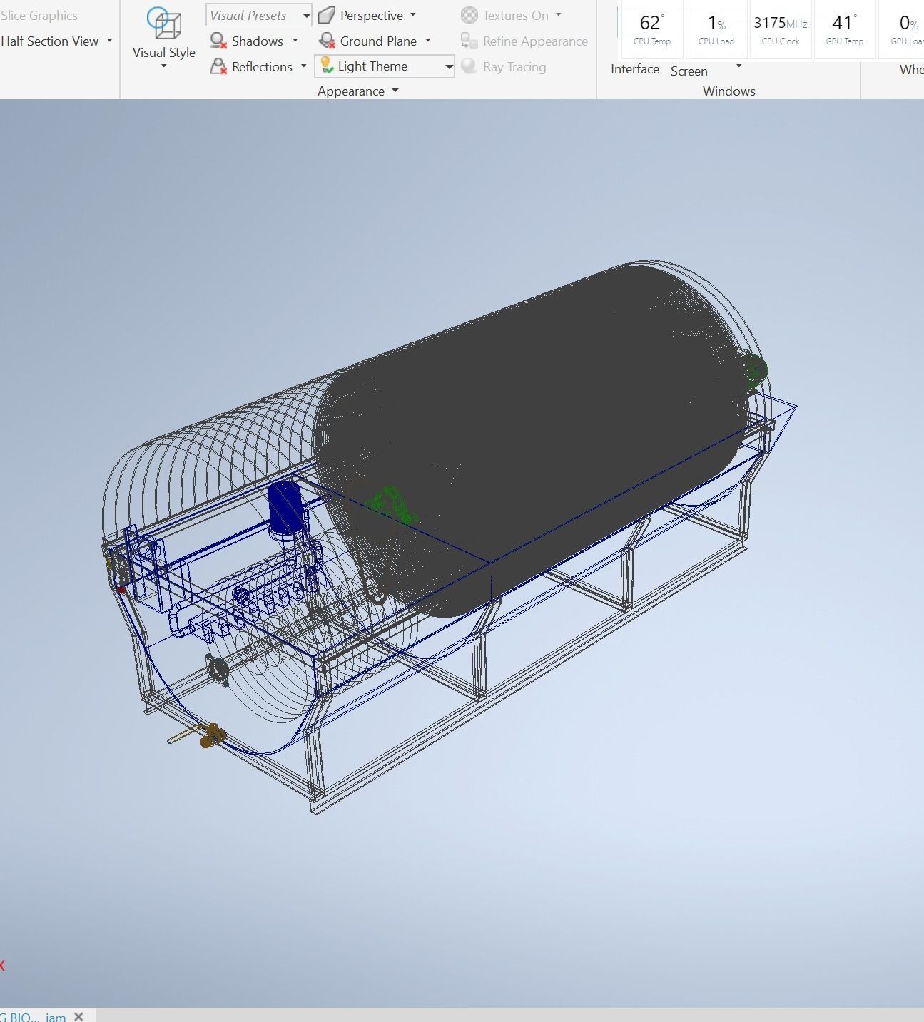 ROTATING BIOLOGICAL CONTACTOR RBC WASTEWATER TREATMENT 3D model | CGTrader