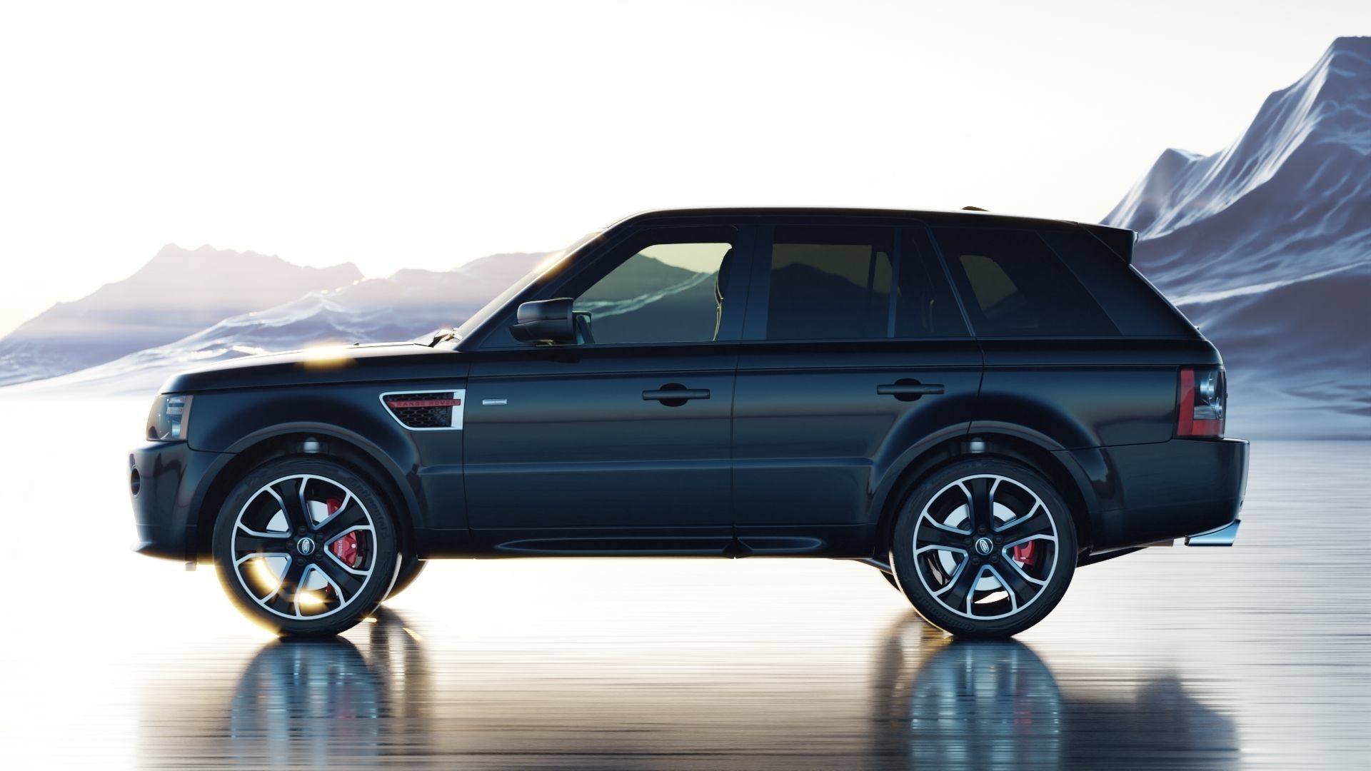 2013 Land Rover Range Rover Sport Limited Edition 3D model | CGTrader
