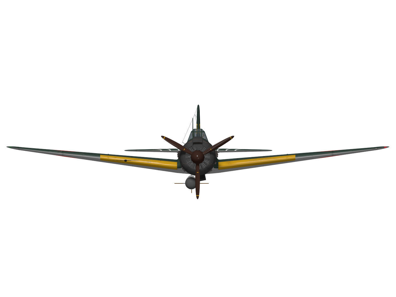 Nakajima B6N2 Tenzan Type12 Kou 3D model | CGTrader