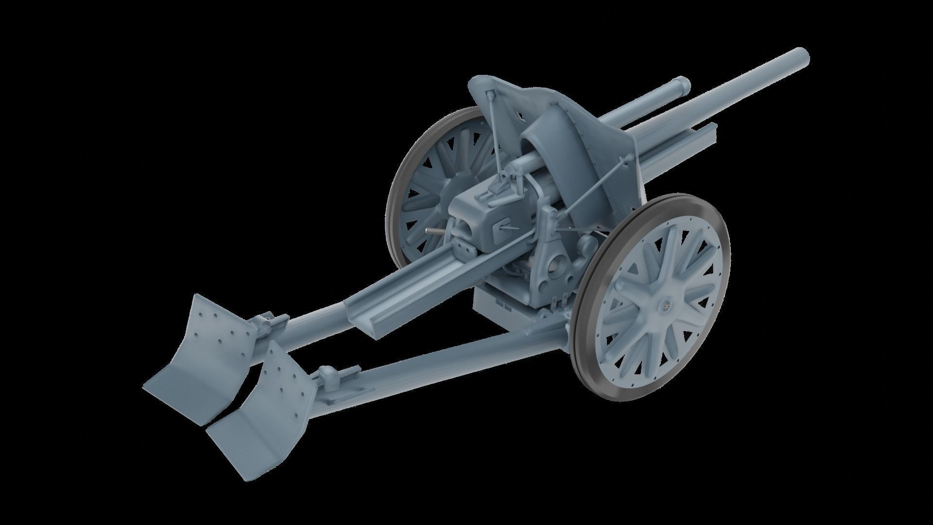 3D model Artillery and cannons VR / AR / low-poly | CGTrader