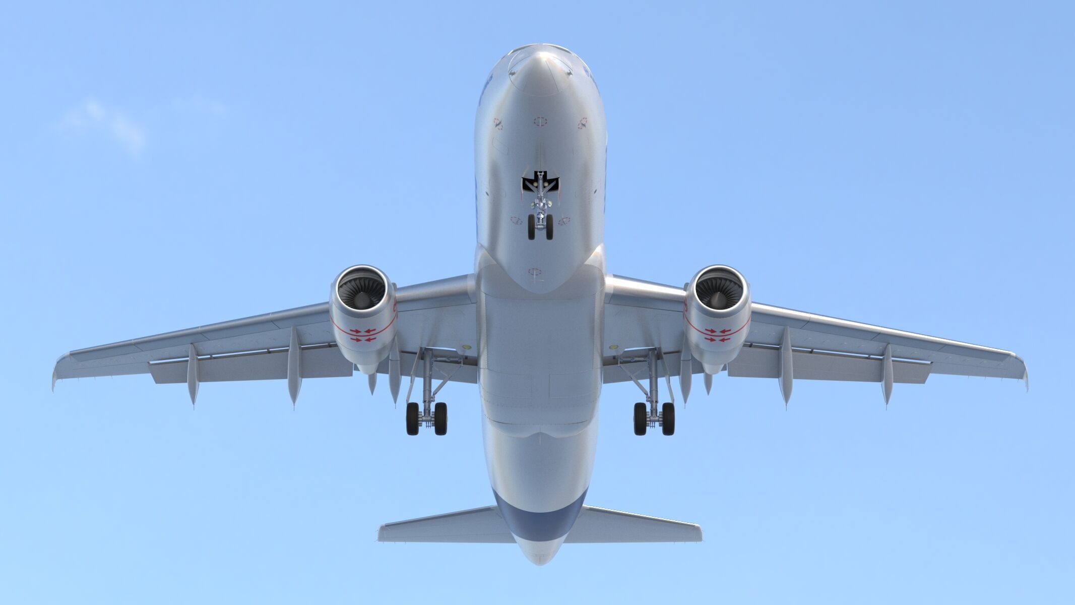 Airbus A320 Commercial Jet with Cockpit and Interiror 3D model | CGTrader