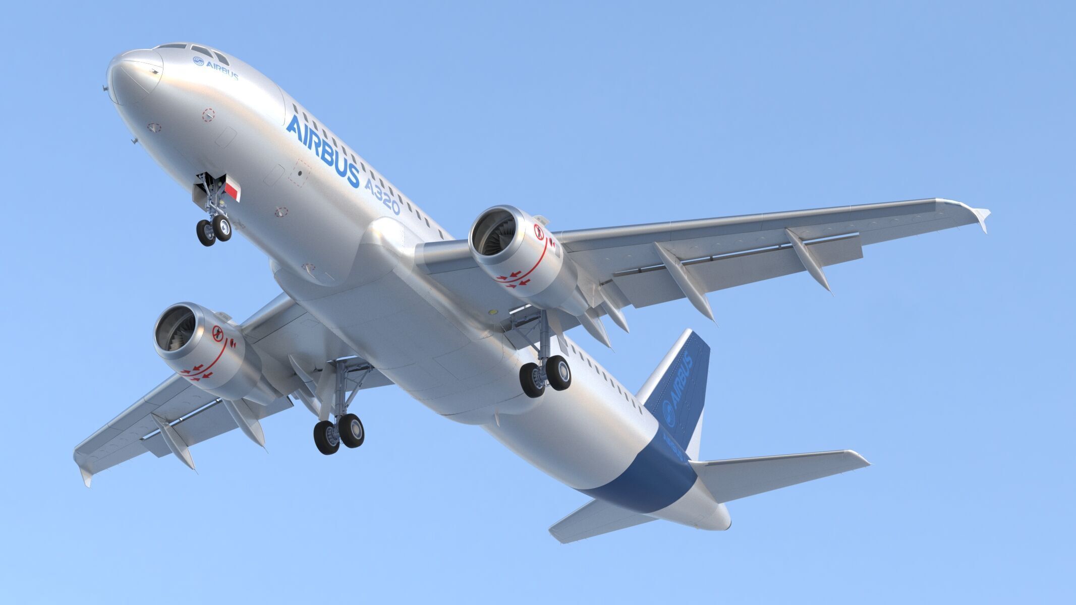 Airbus A320 Commercial Jet with Cockpit and Interiror 3D model | CGTrader
