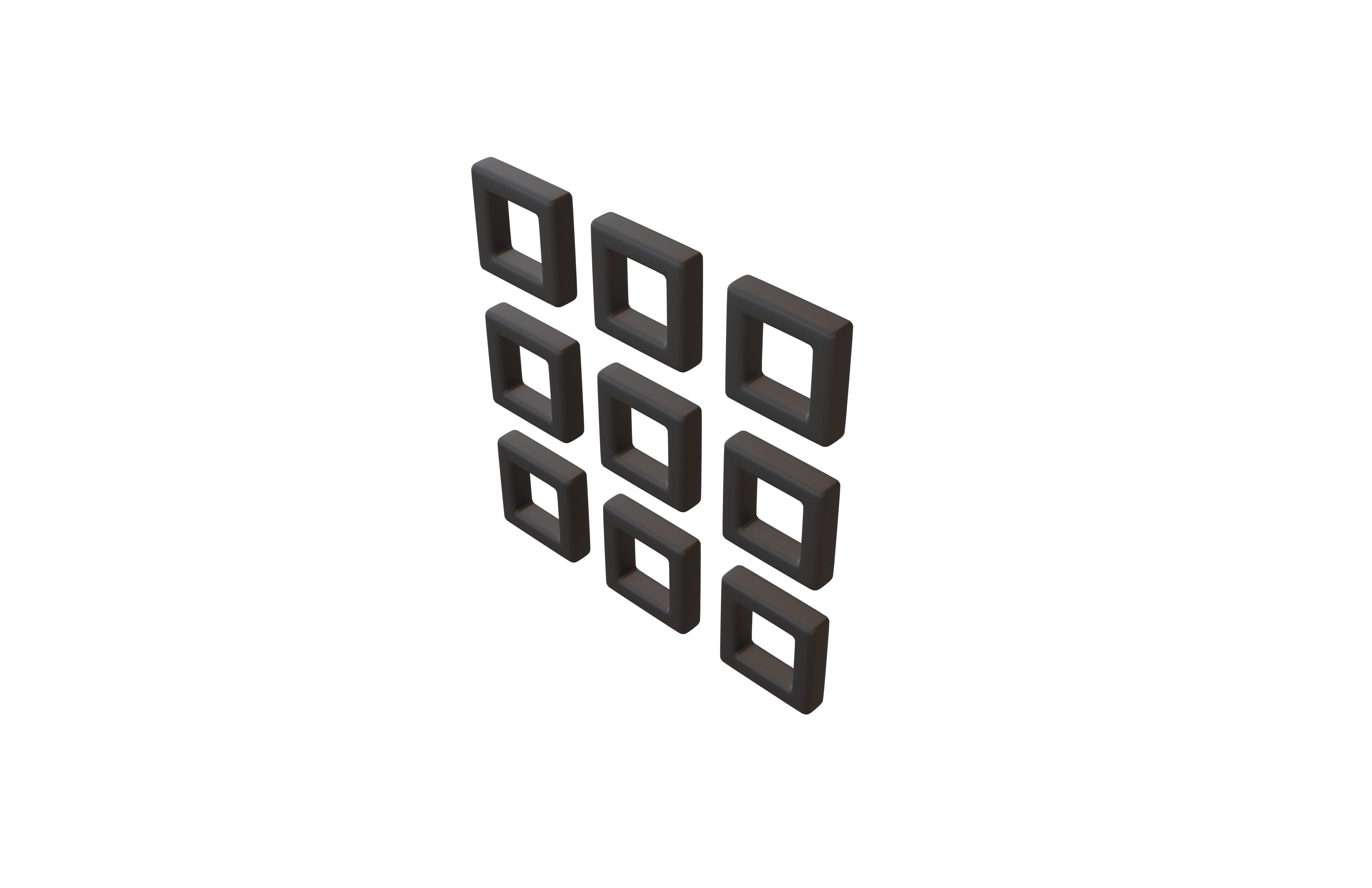 3D model Grid Symbol v1 001 VR / AR / low-poly | CGTrader