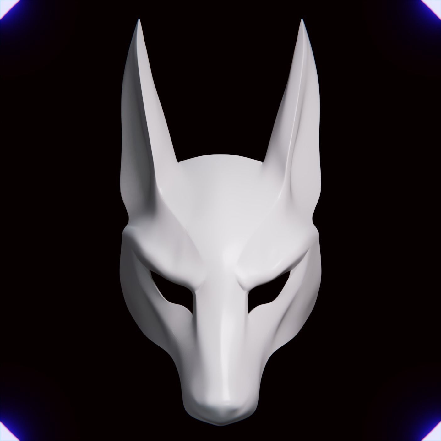 Anubis mask 3D model 3D printable | CGTrader