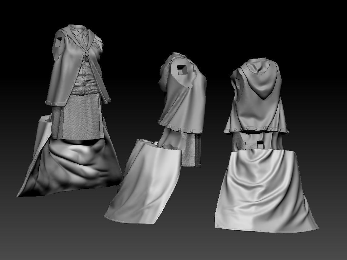 Hermione Granger 3D model 3D printable | CGTrader