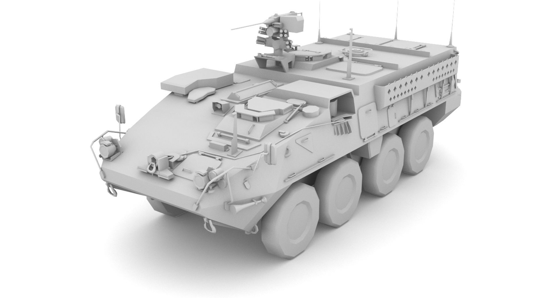 3D model M1126 Stryker IVC VR / AR / low-poly | CGTrader