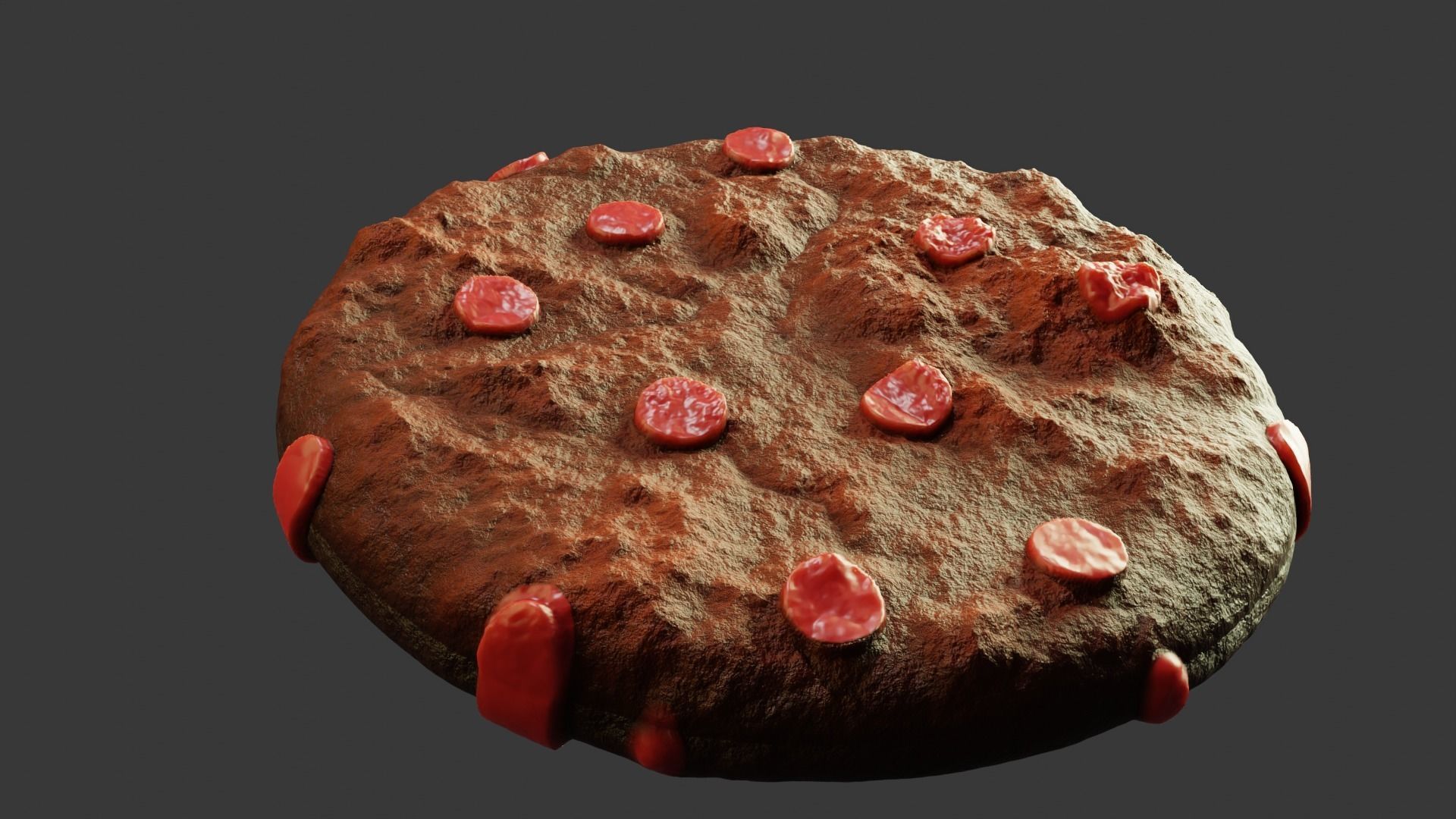 one cookie free 3D model | CGTrader