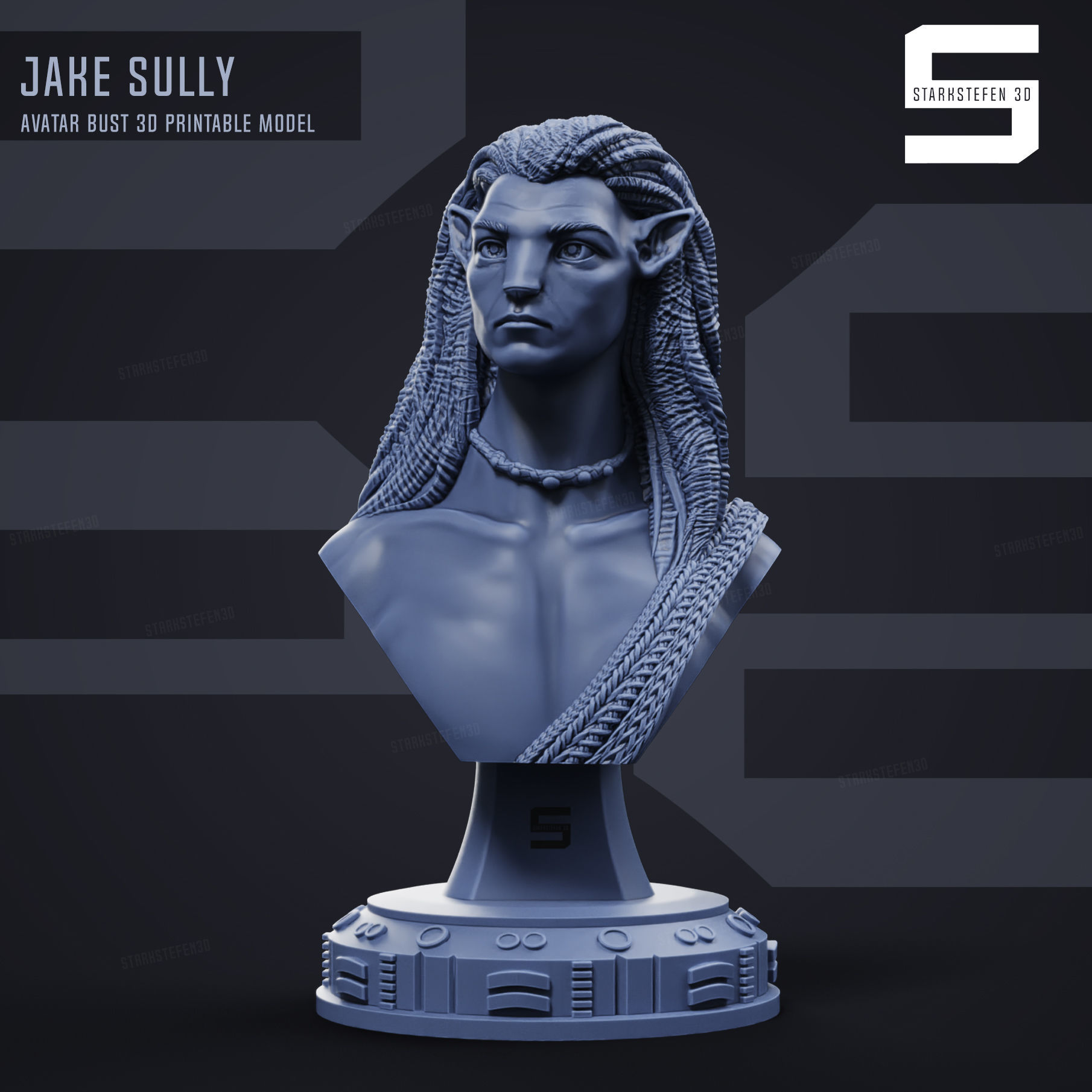 Jake sully Avatar 3D printable 3D model 3D printable | CGTrader