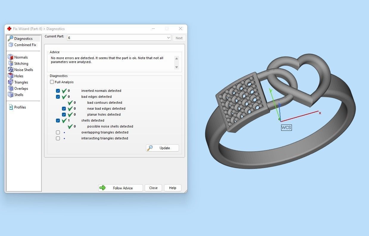 heart ring lock 3D model 3D printable | CGTrader