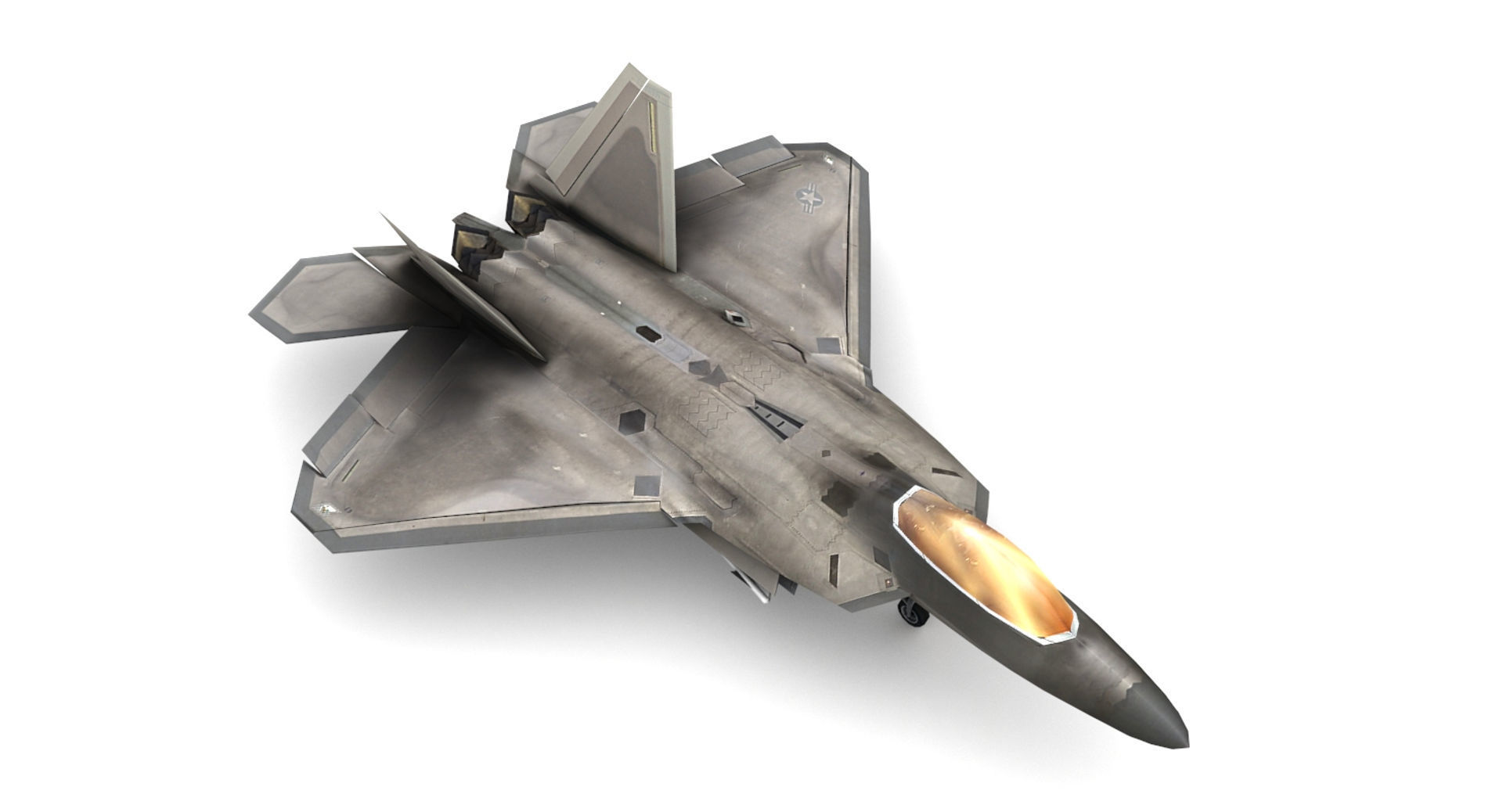 3D model Raptor F22 VR / AR / low-poly | CGTrader