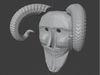 Hungarian BUSO mask 3D model 3D printable | CGTrader