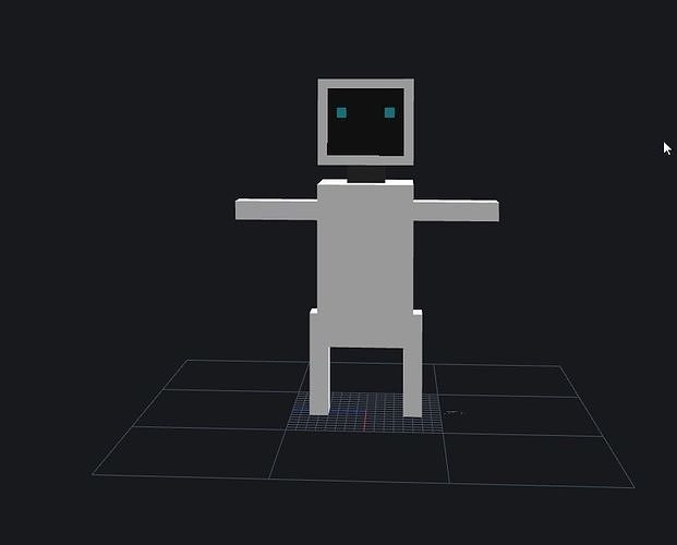 3D model Low Poly Robot humanoid VR / AR / low-poly | CGTrader