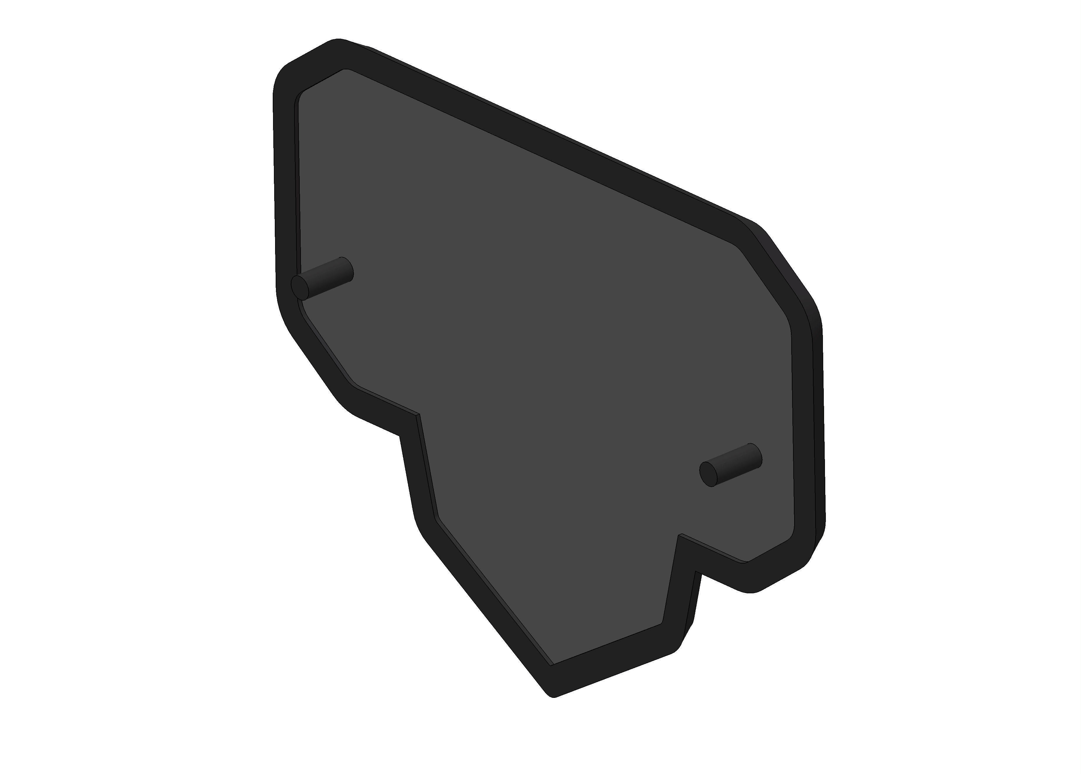 Honda CG 125 Emblem 3D model | CGTrader