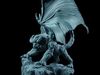 Manticore dragon statue 3D model 3D printable | CGTrader